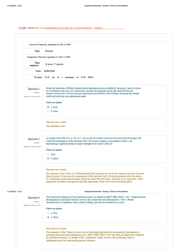 Evaluation Exercise - Module 2 - Review of The Attempt | PDF | Building Information Modeling ...