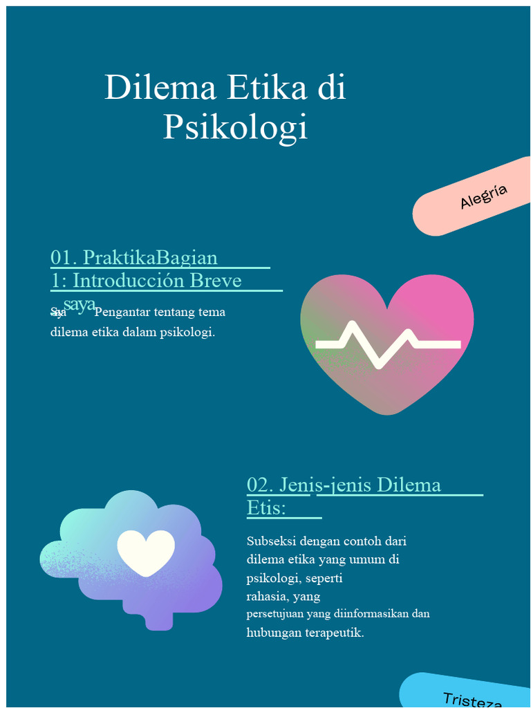 Infografis Dilema etis dalam psikologi | PDF
