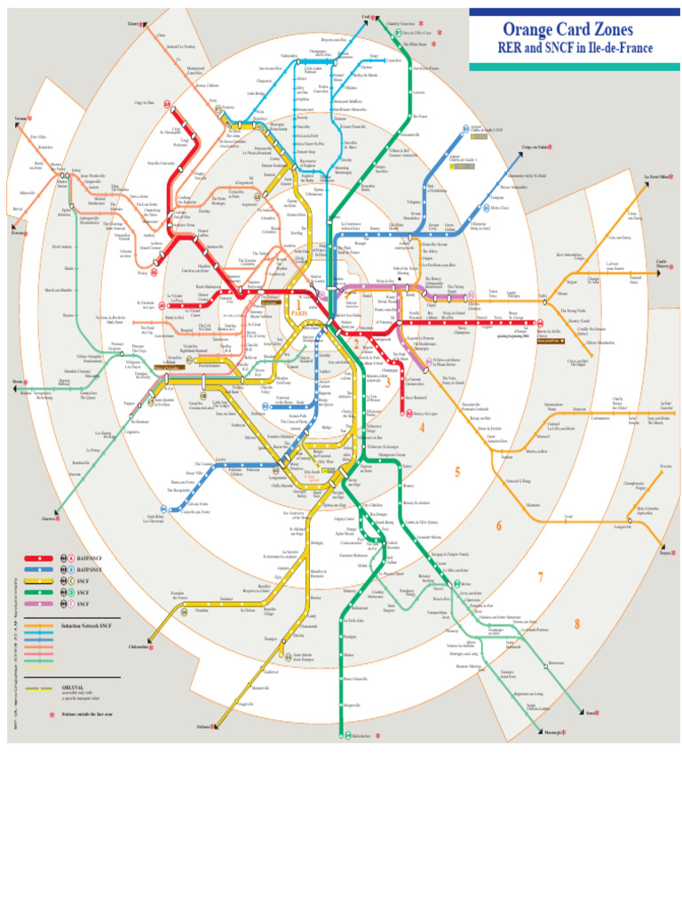 Zones | PDF | Passenger Rail Transport | Public Transport