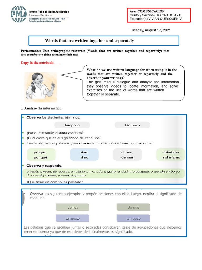 Understanding Word Usage in Writing | PDF | Cognition | Learning