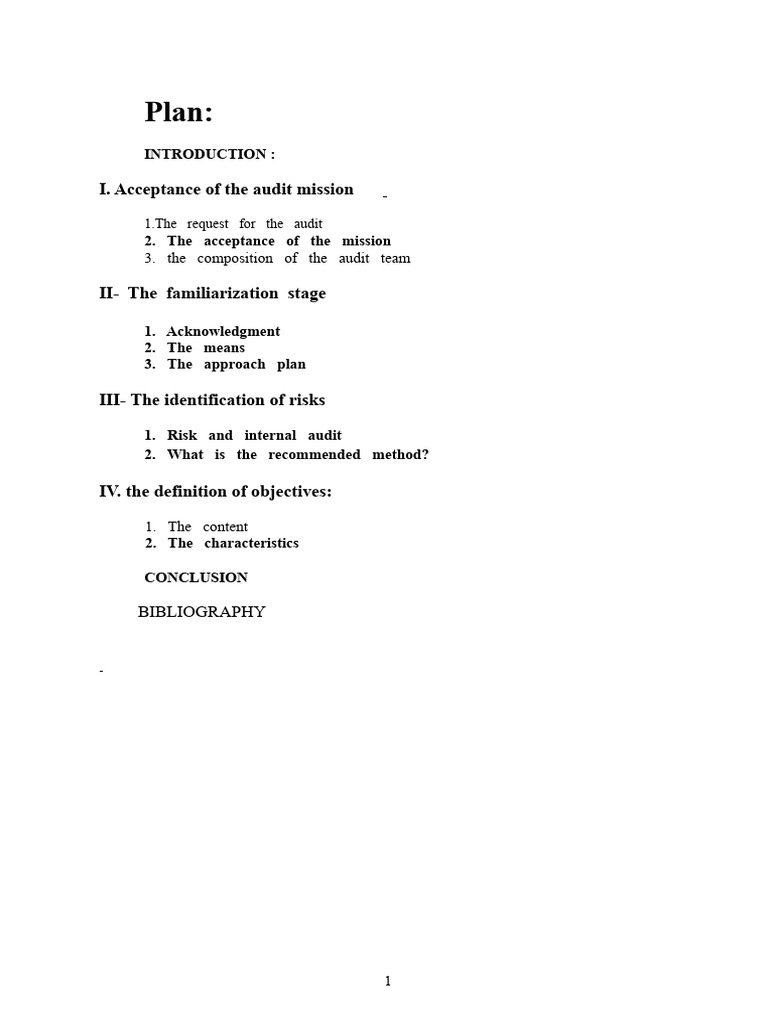 the final version acknowledgment | PDF | Audit | Risk