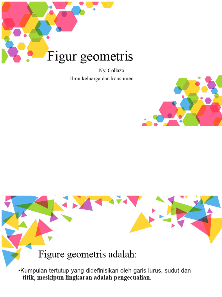 Jenis-Jenis Figura Geometris Dasar | PDF
