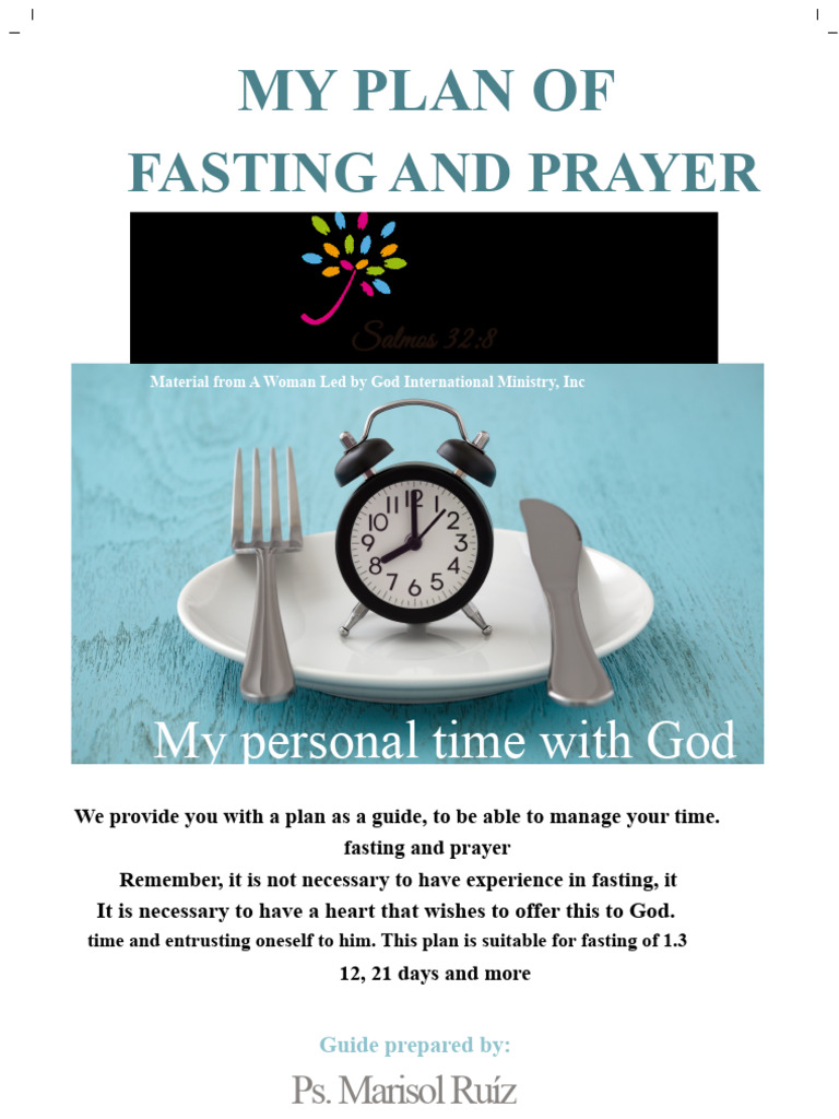 My Fasting and Prayer Plan Types of Fasting Material From A Woman ...