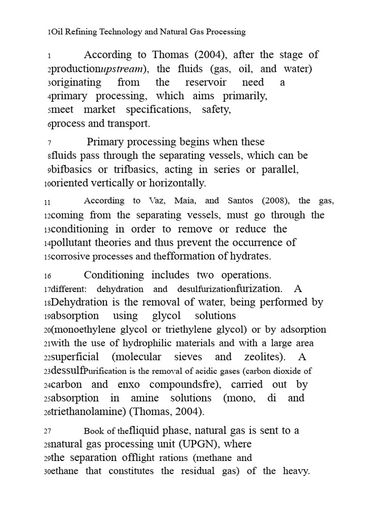 Oil Refining Technology and Natural Gas Processing | PDF | Cracking ...