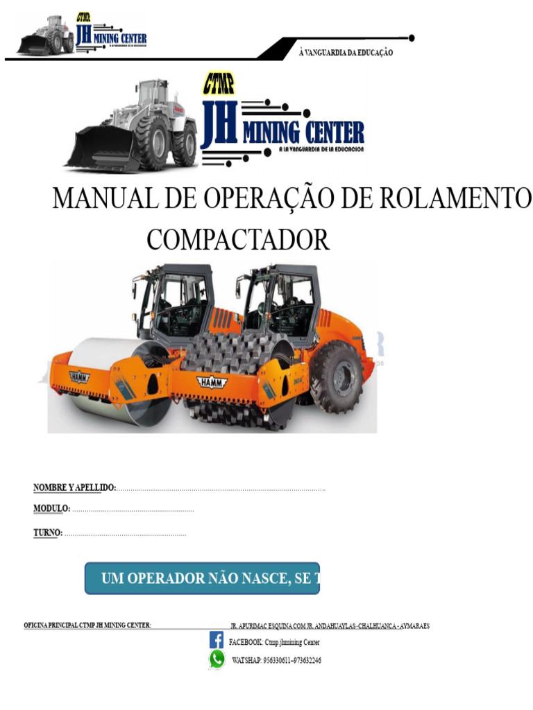 Manual de Compactadores: Tipos e Aplicações | PDF | Física Aplicada e ...