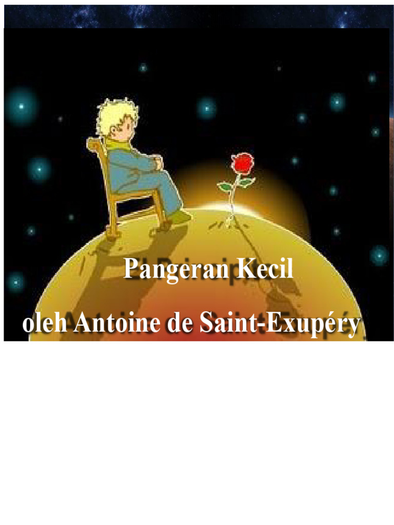 Pangeran Kecil Oleh Antoine de Saint-Exupéry | PDF