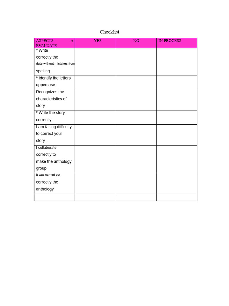 Primary School Short Story Project Guide | PDF | Reading Comprehension ...
