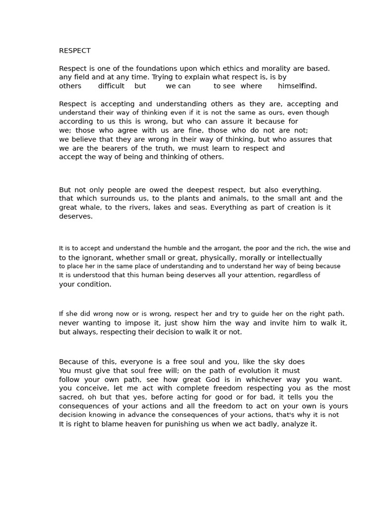 Respect For My Superiors | PDF | Immanuel Kant | Dignity