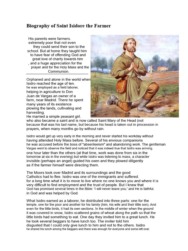 Saints Biographies | PDF | Sacraments | Saint Peter