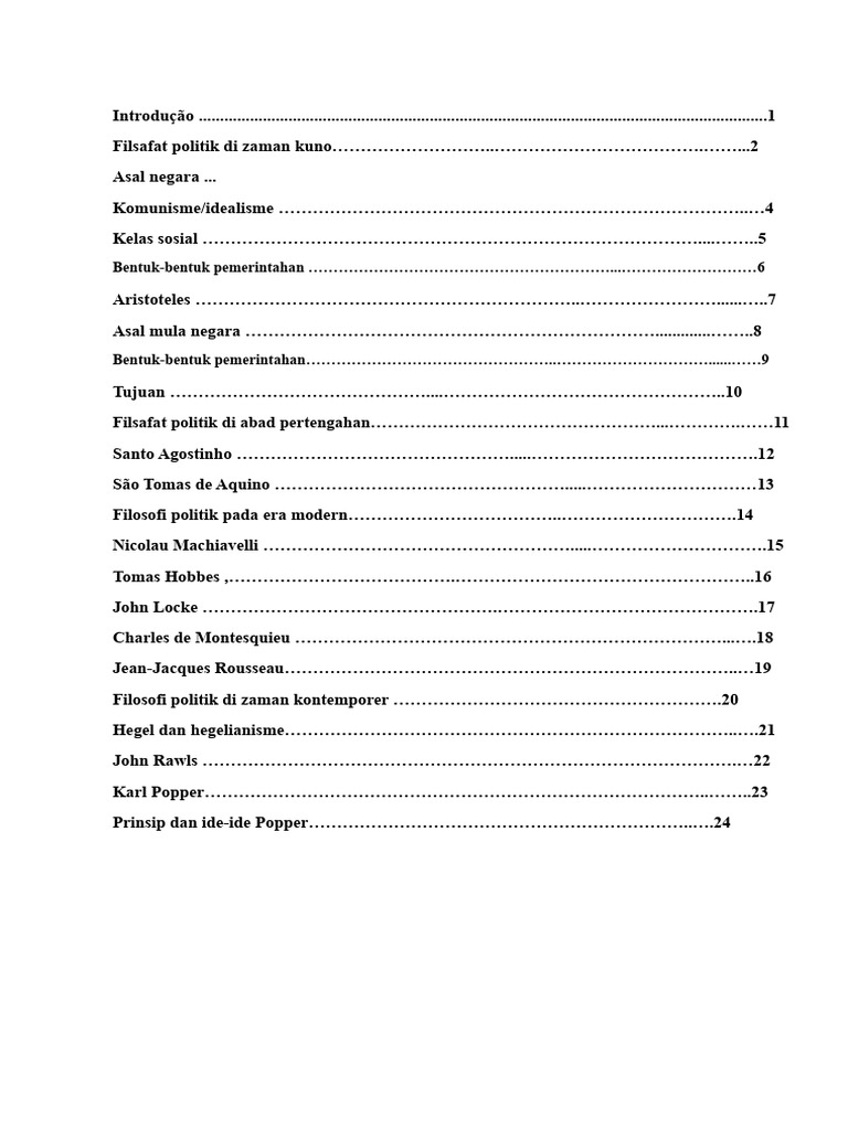Filsafat Politik di Zaman Kuno | PDF
