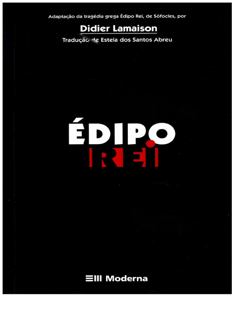 Summary of Oedipus Rex by Didier Lamaison | PDF
