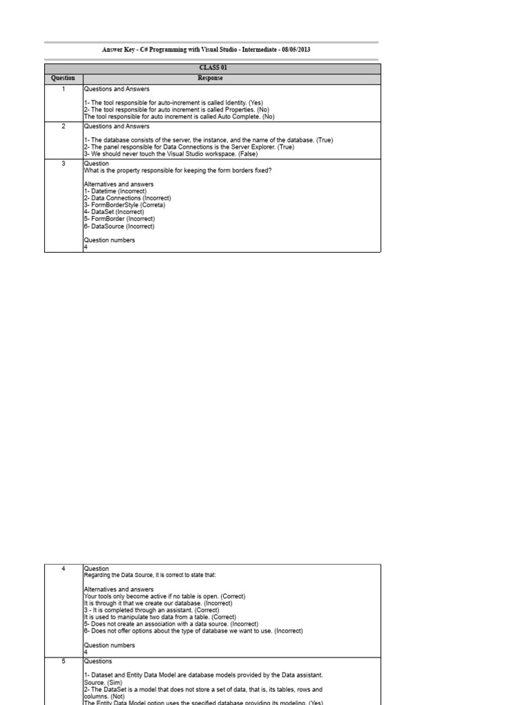 C# - Intermediate | PDF | Databases | Information Retrieval