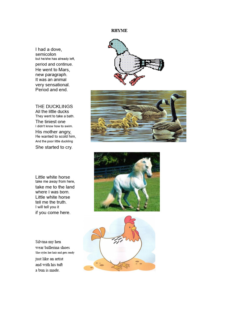 10 Rhymes and Fables | PDF | Shepherd | Goat