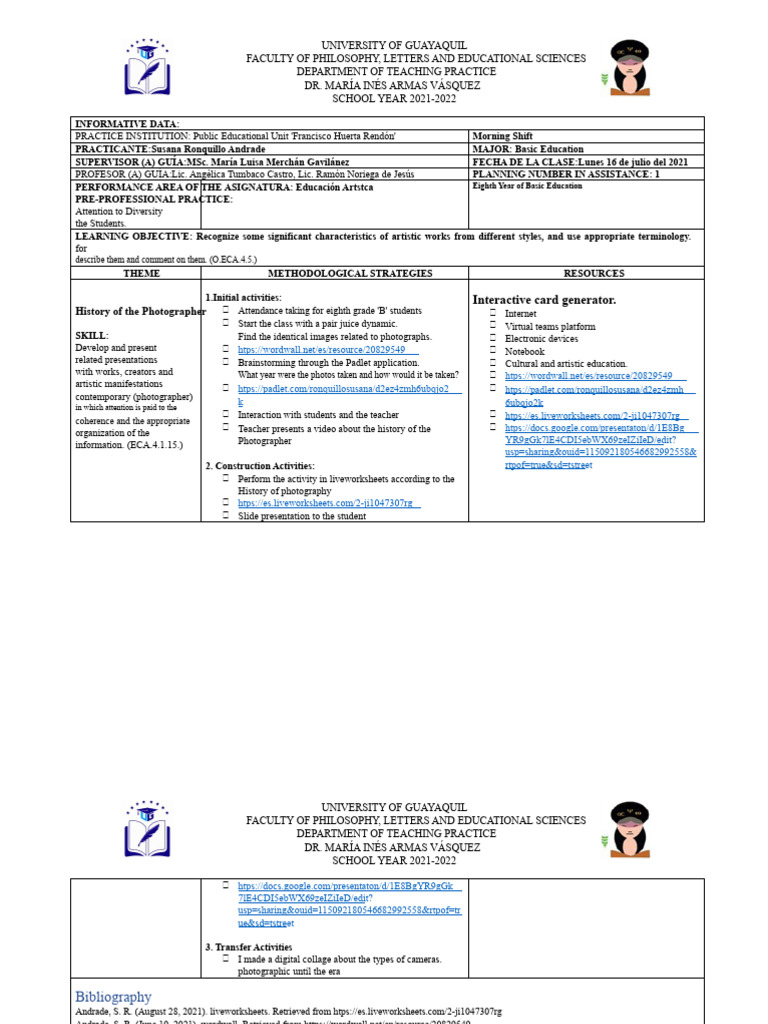 Photography Planning | PDF | Imaging