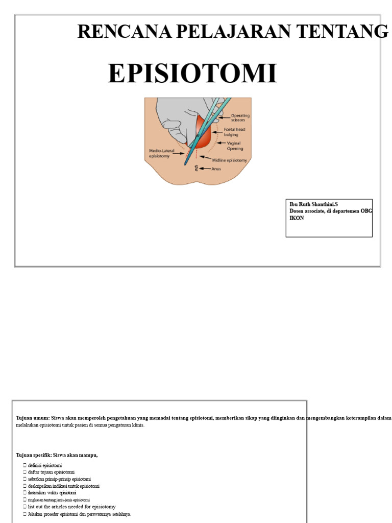 Episiotomi LP | PDF