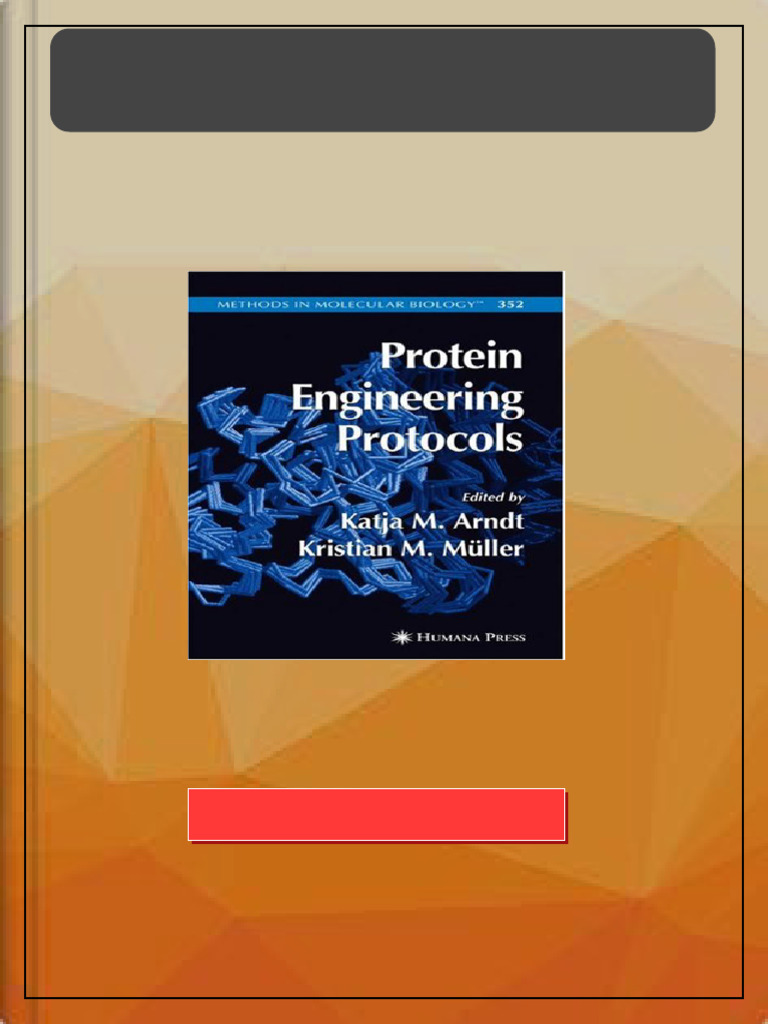 Protein Engineering Protocols 1st Edition Hidetoshi Kono Sample | PDF ...