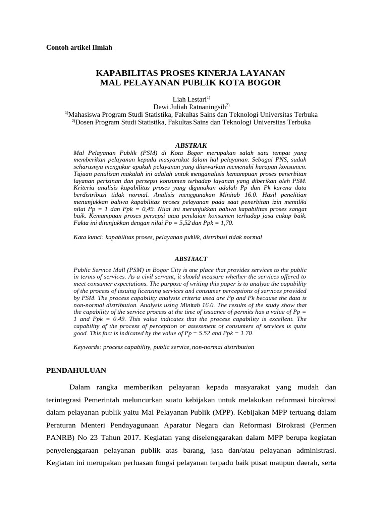 02c KB2 Contoh Artikel Ilmiah | PDF