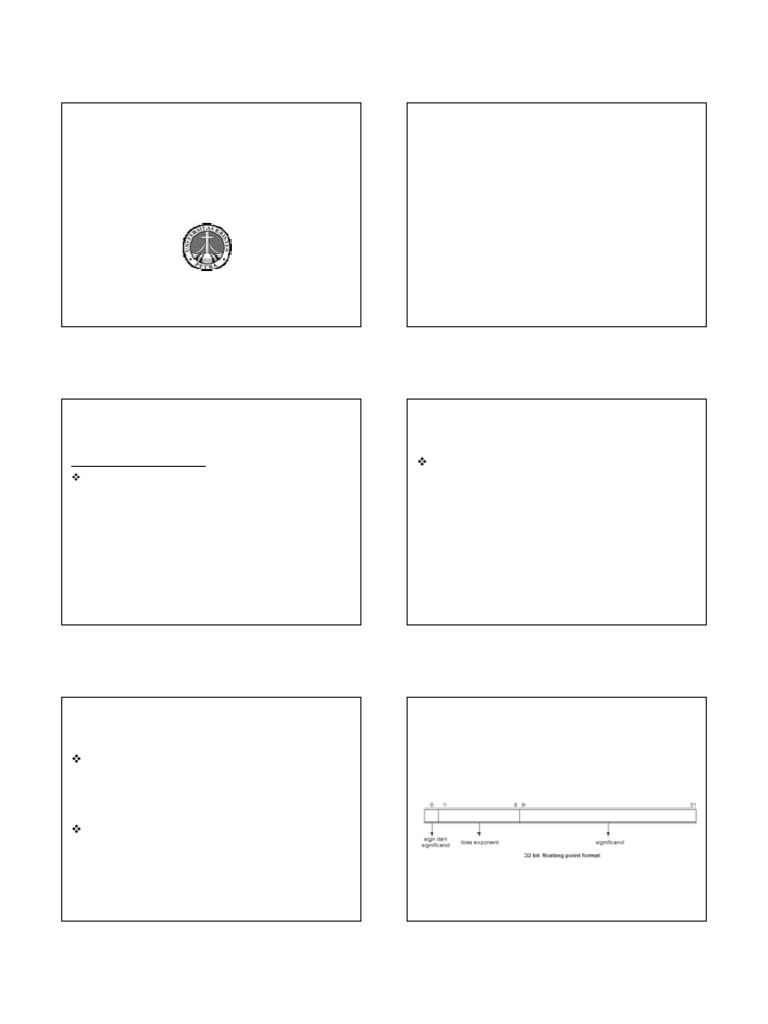 Arithmetic Floating Point | PDF