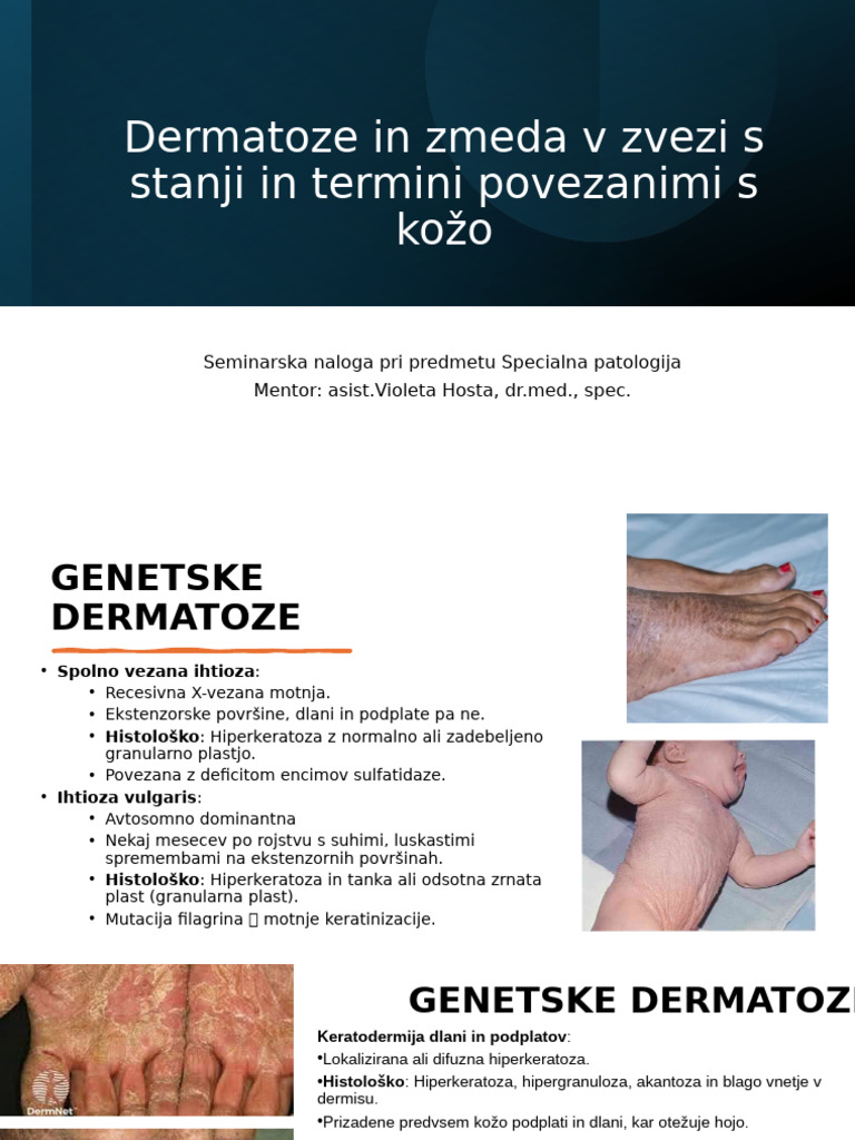 Dermatoze | PDF