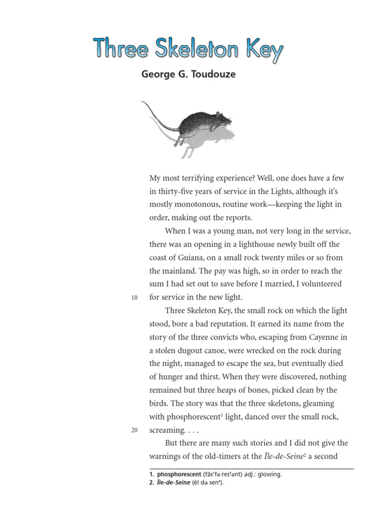 Three Skeleton Key - George G. Toudouze | PDF | Ships | Sea
