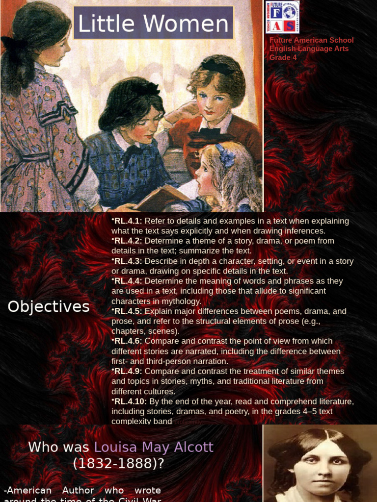 Little Women Chapter 1 | PDF | Little Women