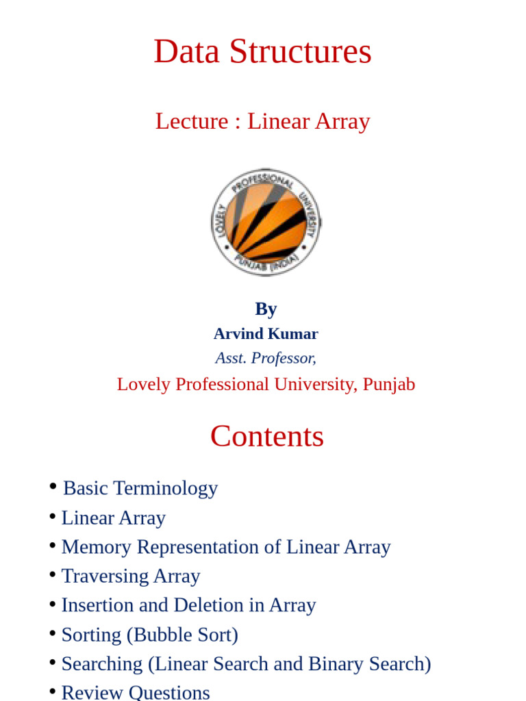 3 Arrays | PDF | Time Complexity | Algorithms