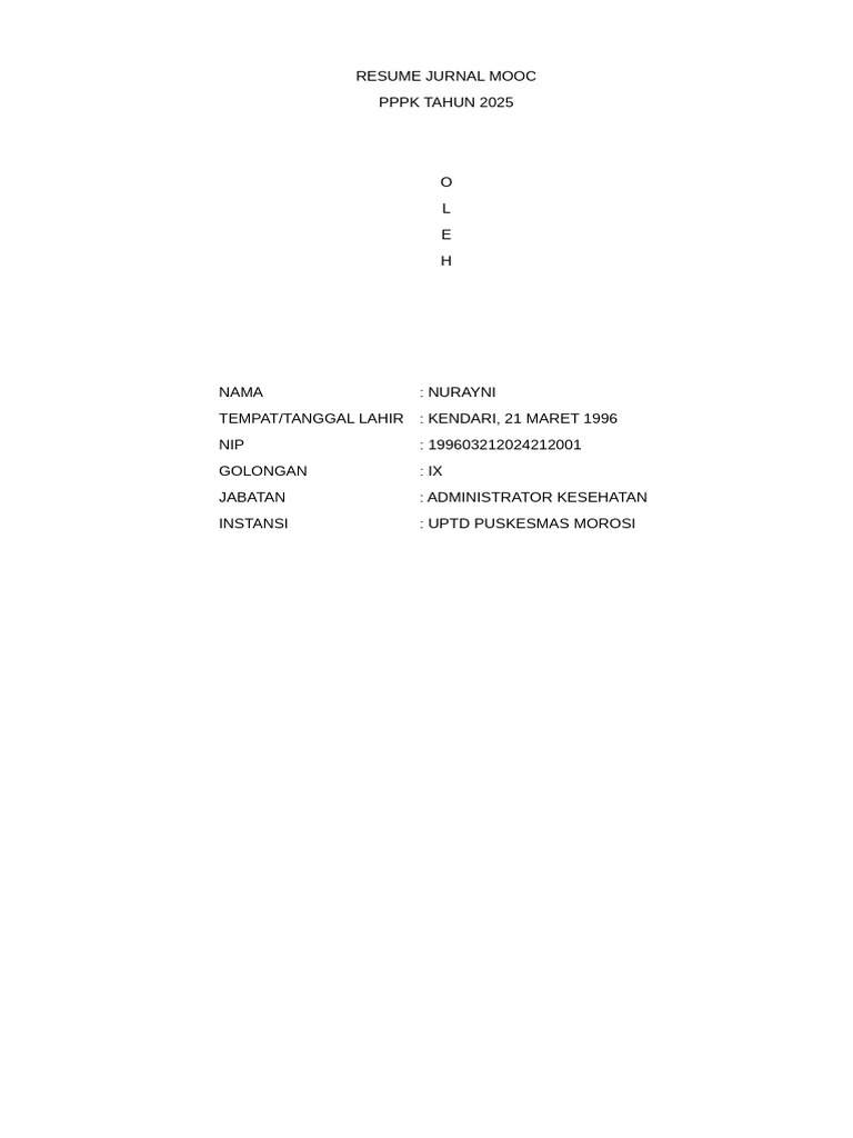 Resume Jurnal Mooc | PDF