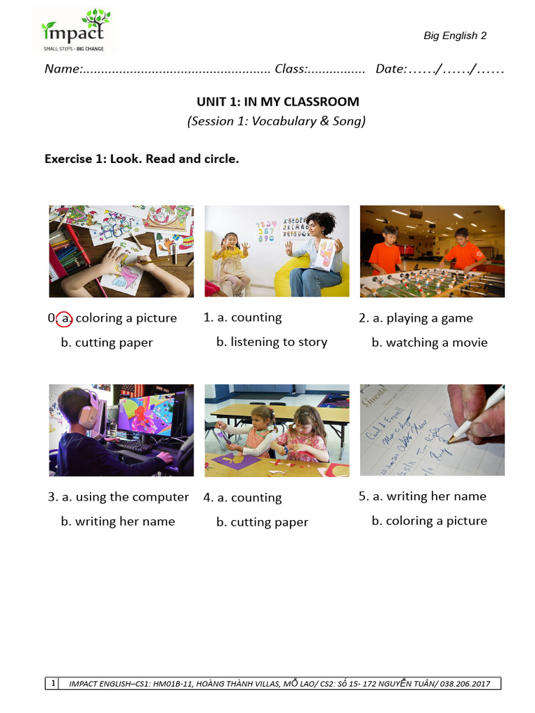 Classroom Activities for Big English 2 | PDF | Chess Theory | Chess ...