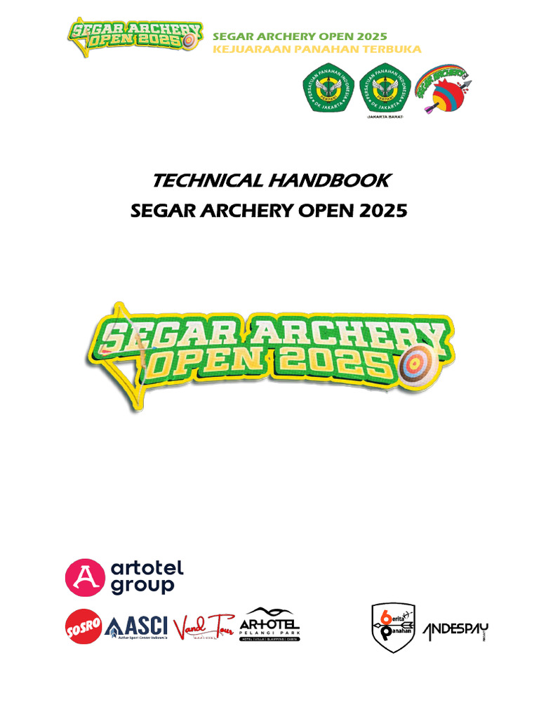 Kejuaraan Segar Archery Open 2025 | PDF