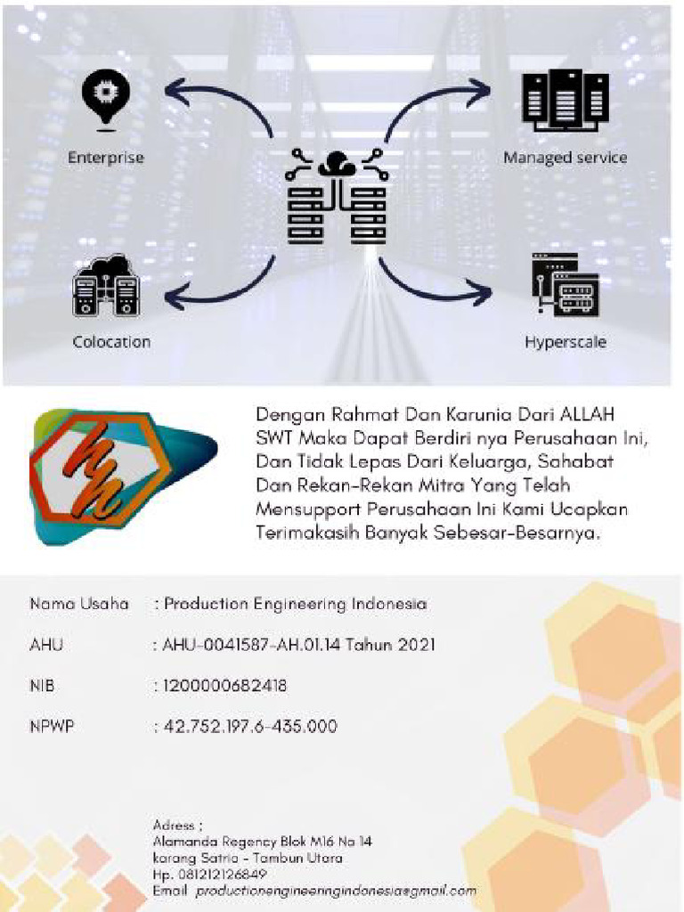 Compro Production Engineering Indonesia | PDF
