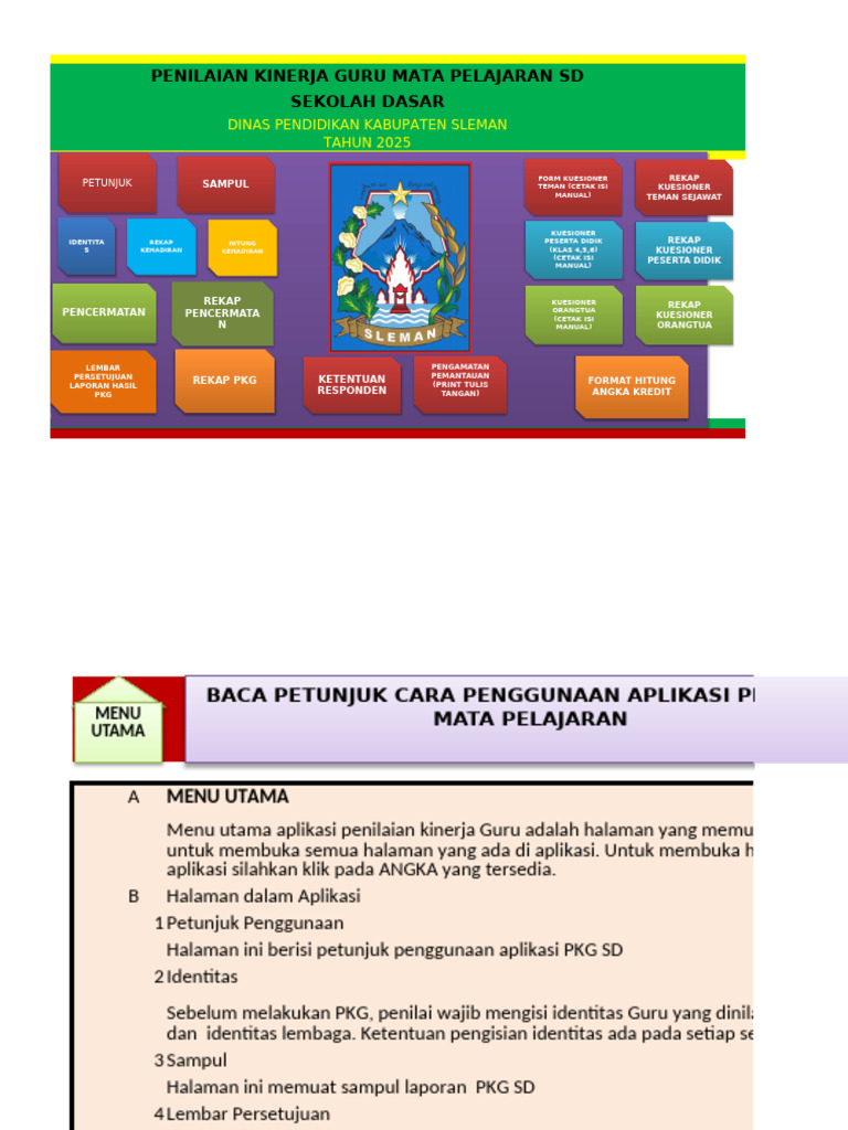 Copy of 5. Instrumen PKG-Guru Mapel 2025(1) ILMI 2025 | PDF