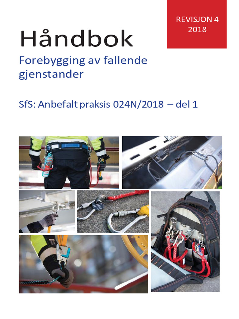 Anbefaling 024n 2018 Del 1 Handbok Forebygging Av Fallende Gjenstander ...