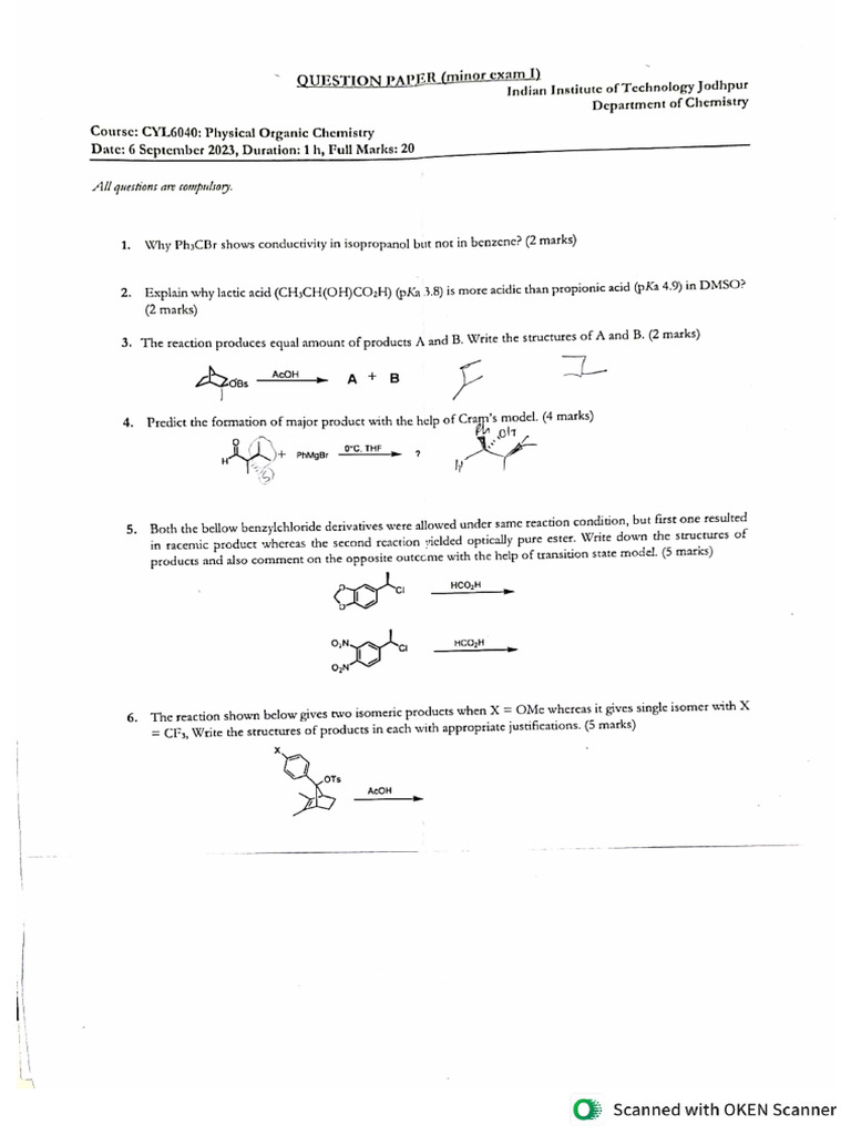 Sem1 Pyq 2023 | PDF