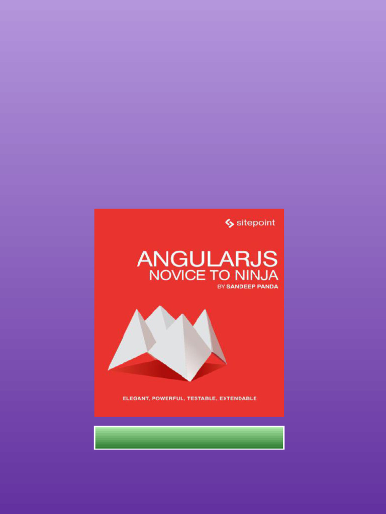 Angularjs Novice To Ninja Panda Sandeep pdf version | PDF