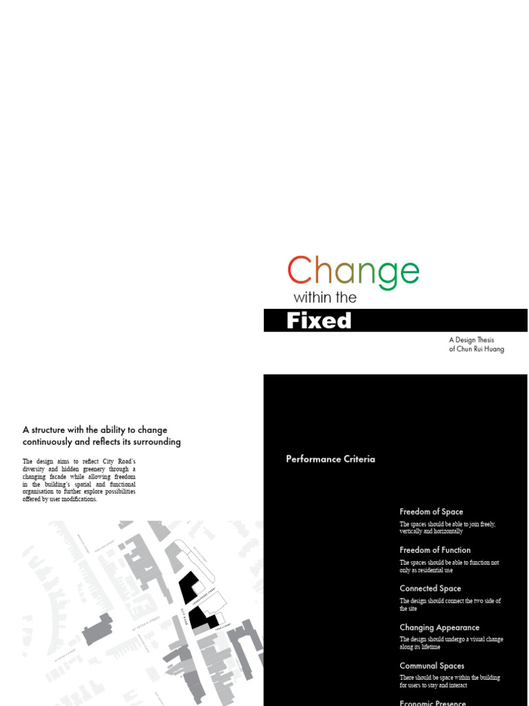 Printable Thesis Booklet Of Changeable Version 2 Pdf Building City