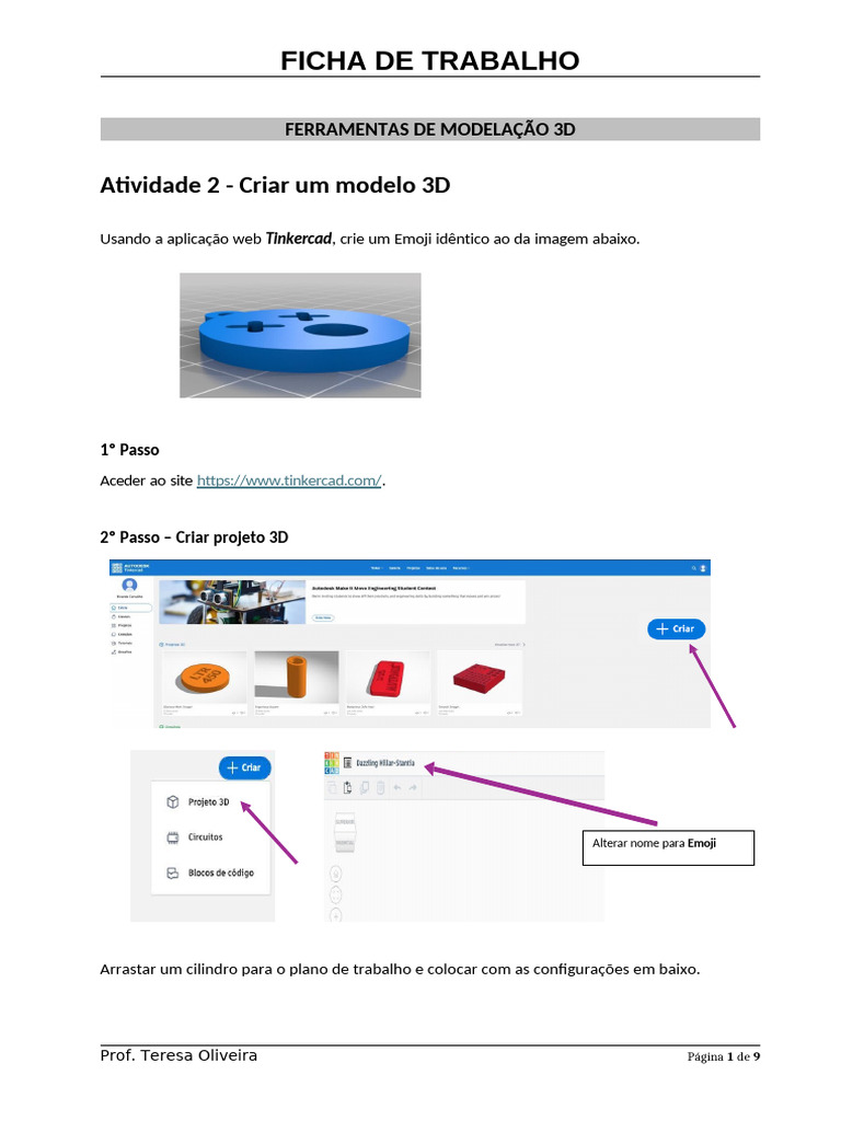 Ficha Trab - 3d | PDF