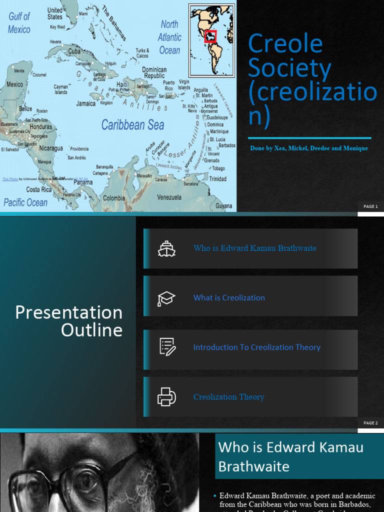 Creole Society (Creolization) Presentation | PDF | Liberal Arts ...