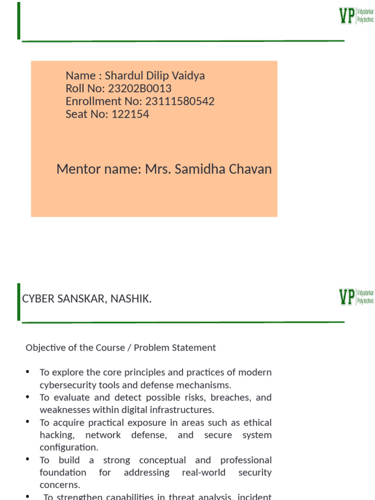 Itr PPT 23202B0013 | PDF