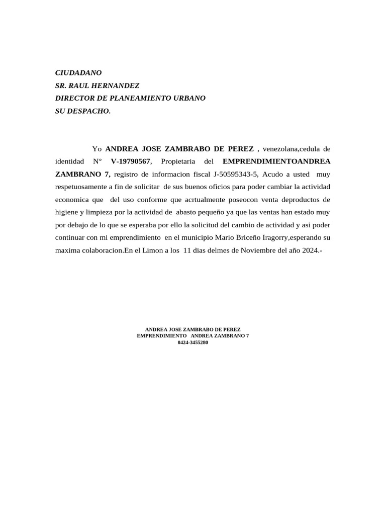 Carata Planemiento Urbano | PDF