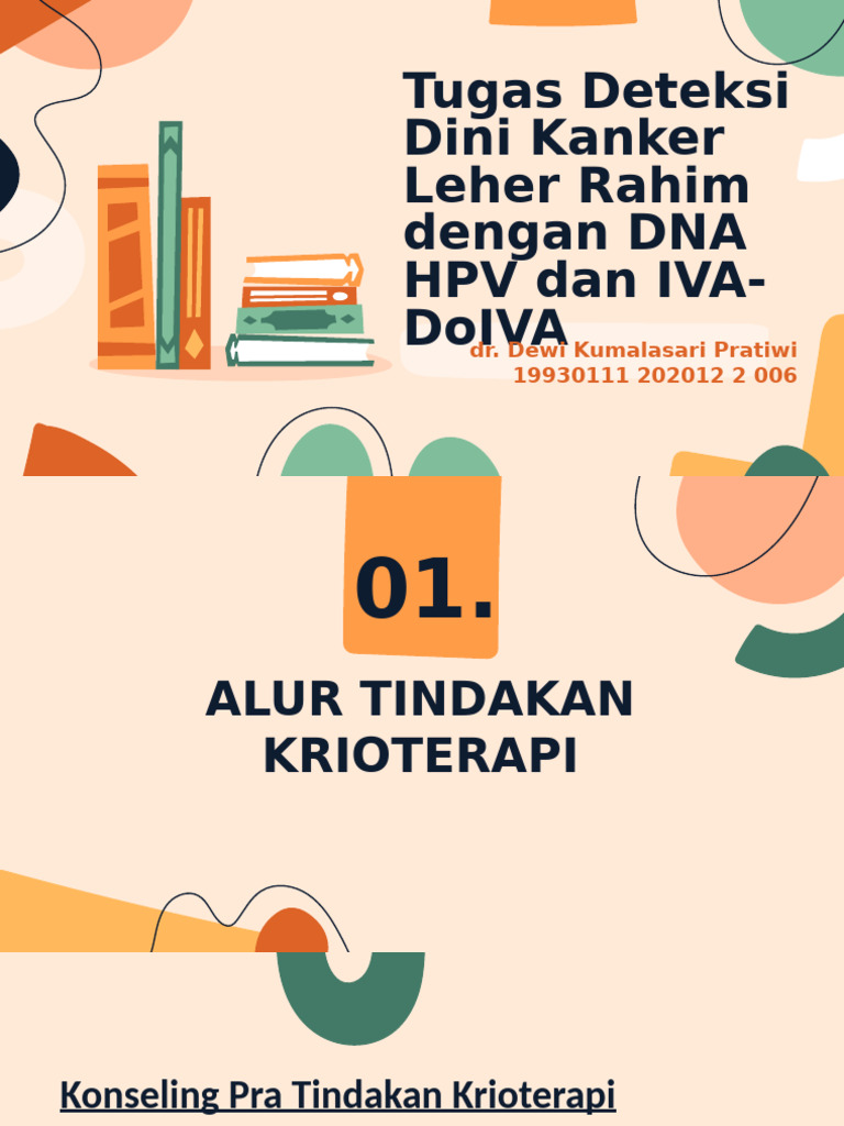 Deteksi Dini Kanker Serviks dengan Krioterapi | PDF