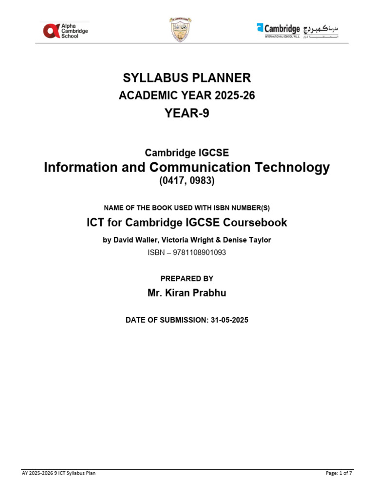 TCS ICT 2526 Y9 SP | PDF | Computer File | Graphical User Interfaces
