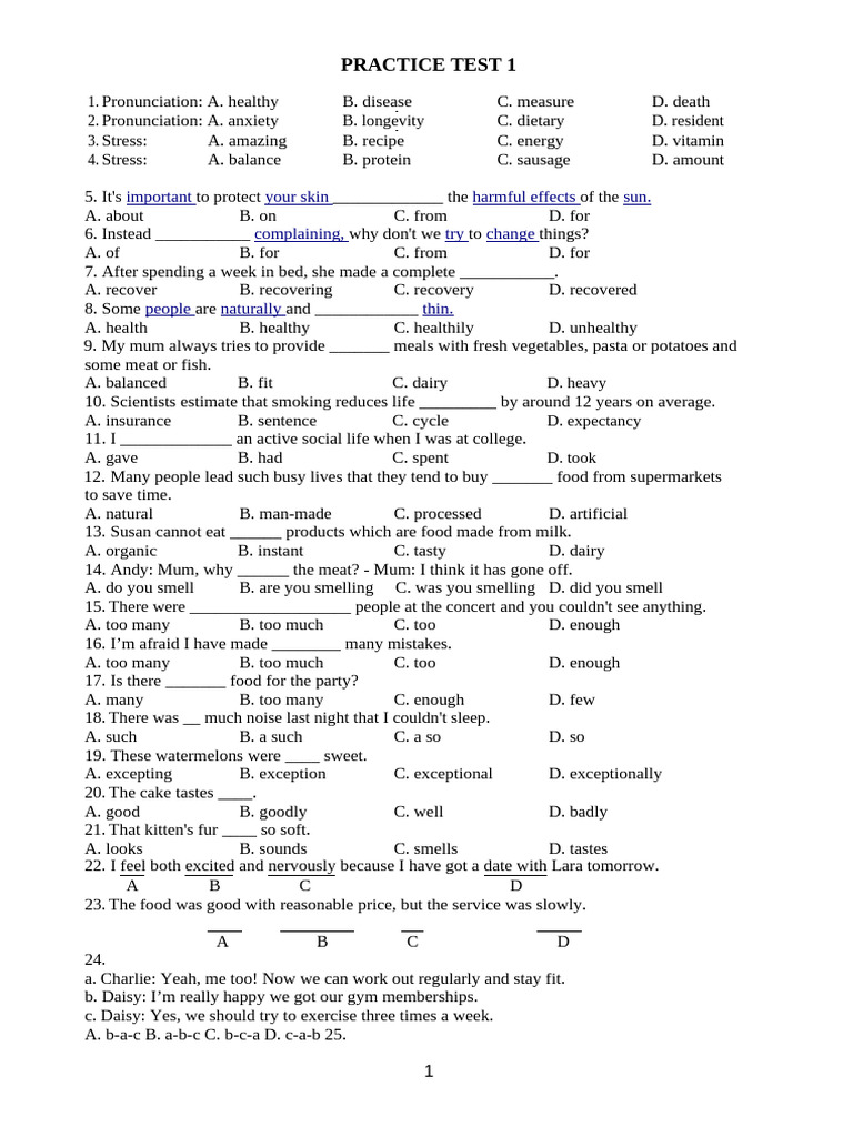 11C1, 11C2, 11C5, 11C710 Practice Tests - E.11 | PDF | Cost Of Living ...