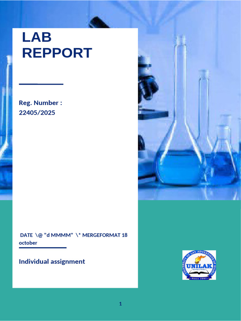 Water Resource Lab Repport | PDF | Spectrophotometry | Chemistry
