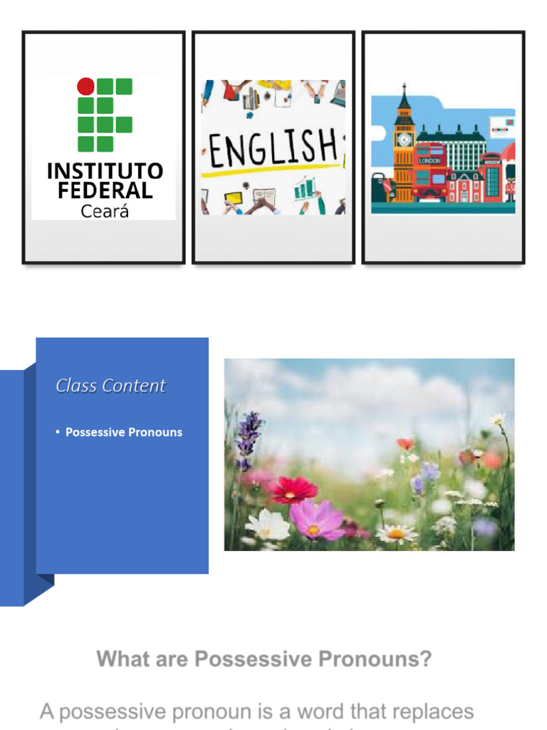 1634413-Possessive Pronouns 2022 | PDF