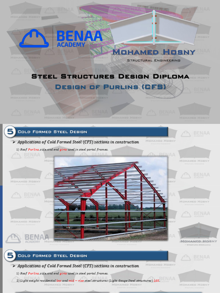 11 - Design of Purlins (Cold-Formed) | PDF