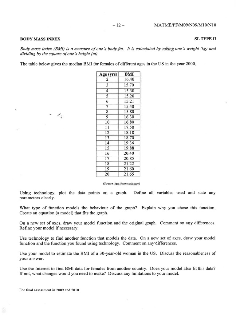 Sample Modelling Task 6 | PDF