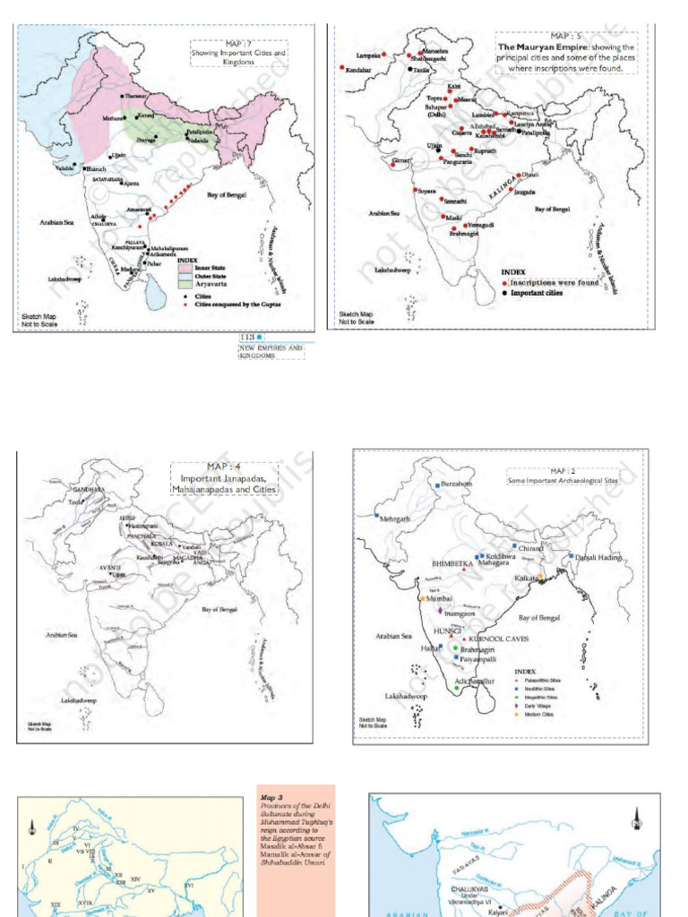 Ncert Maps History | PDF