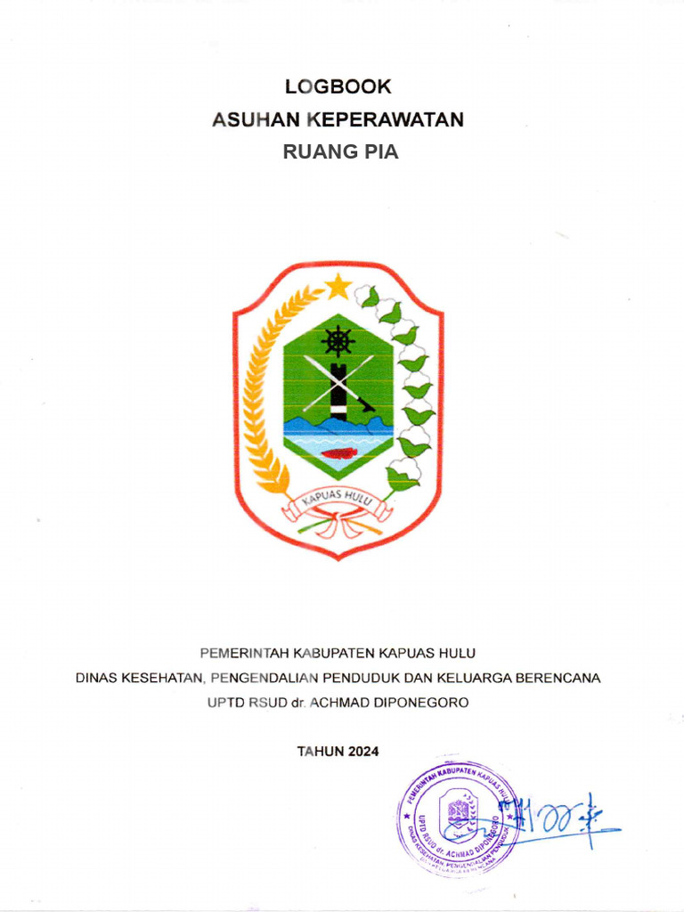 Logbook ASKEP Unit ....... Tahun 2024 - Nama | PDF