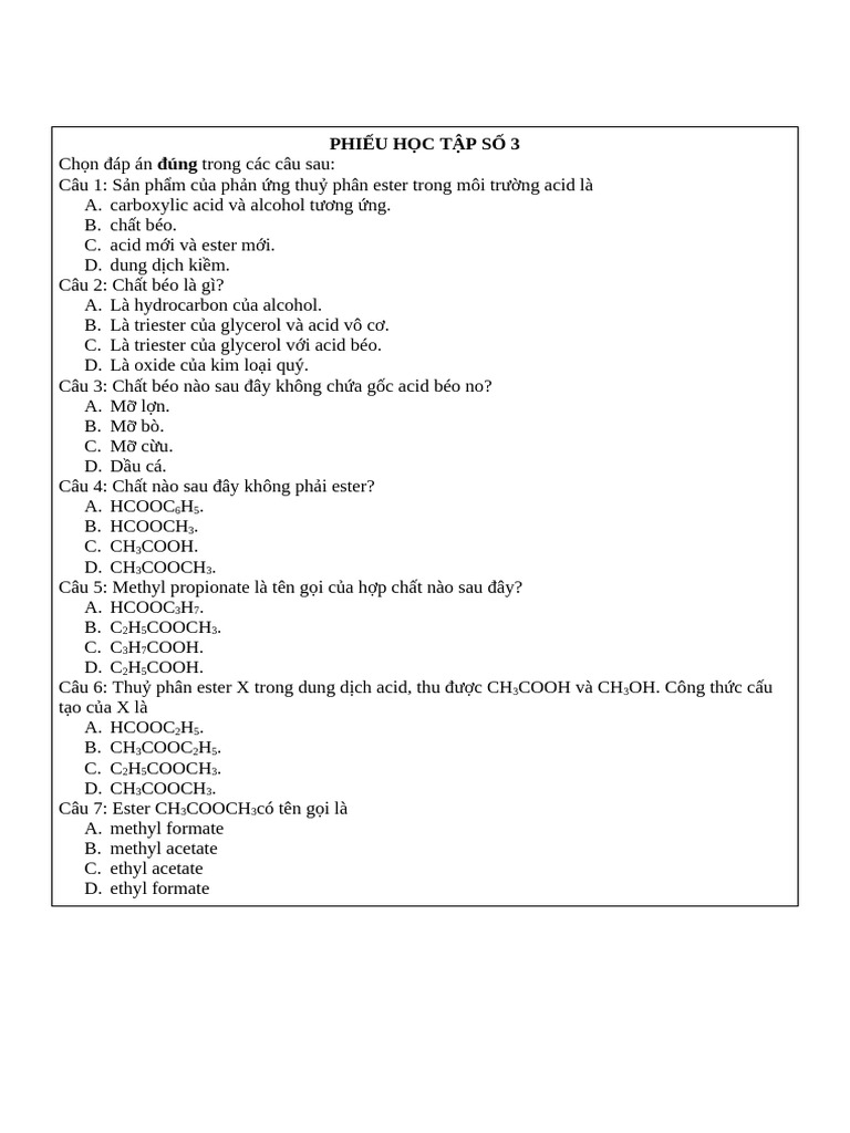 PHT SỐ 3 | PDF