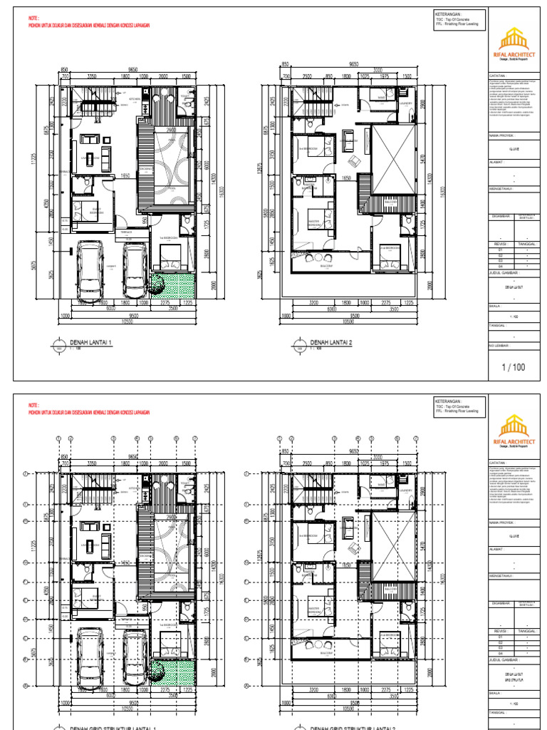 Denah Layout_Ka Uwi House_29!08!2025pdf | PDF